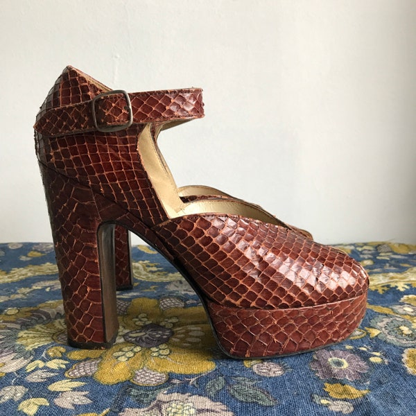 70s Platforms - Etsy UK