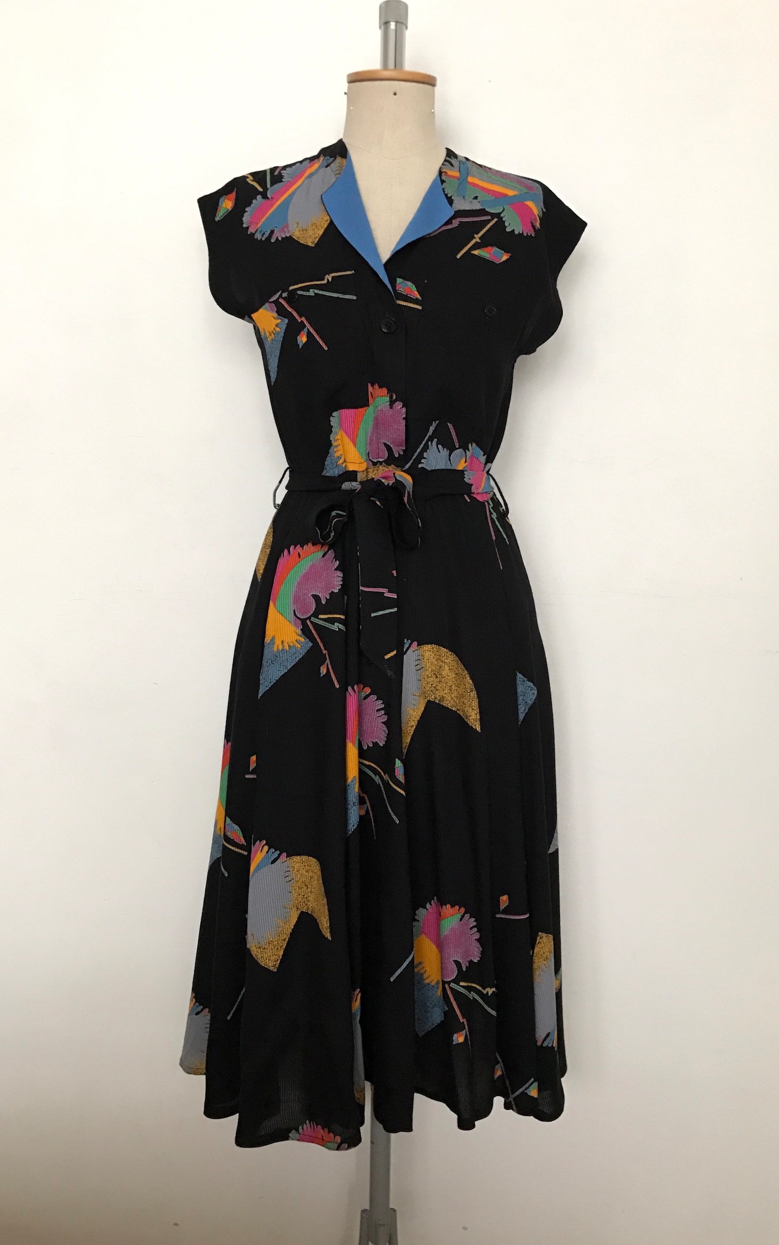 Vintage 1980s Chacok Dress / 80s French Designer Dress / - Etsy Australia