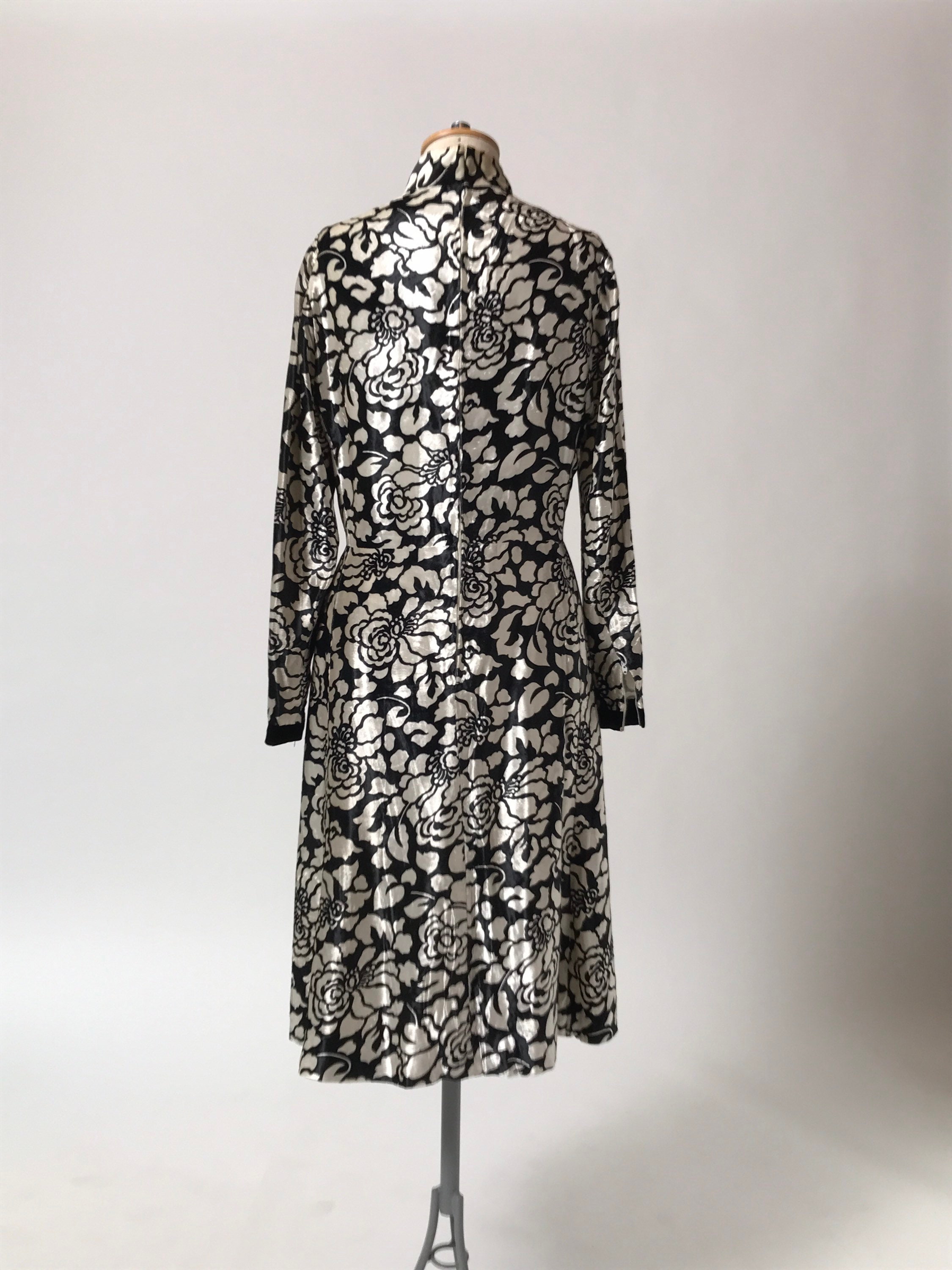 Vintage 1960s Velvet Dress by Maude Jackson - Etsy