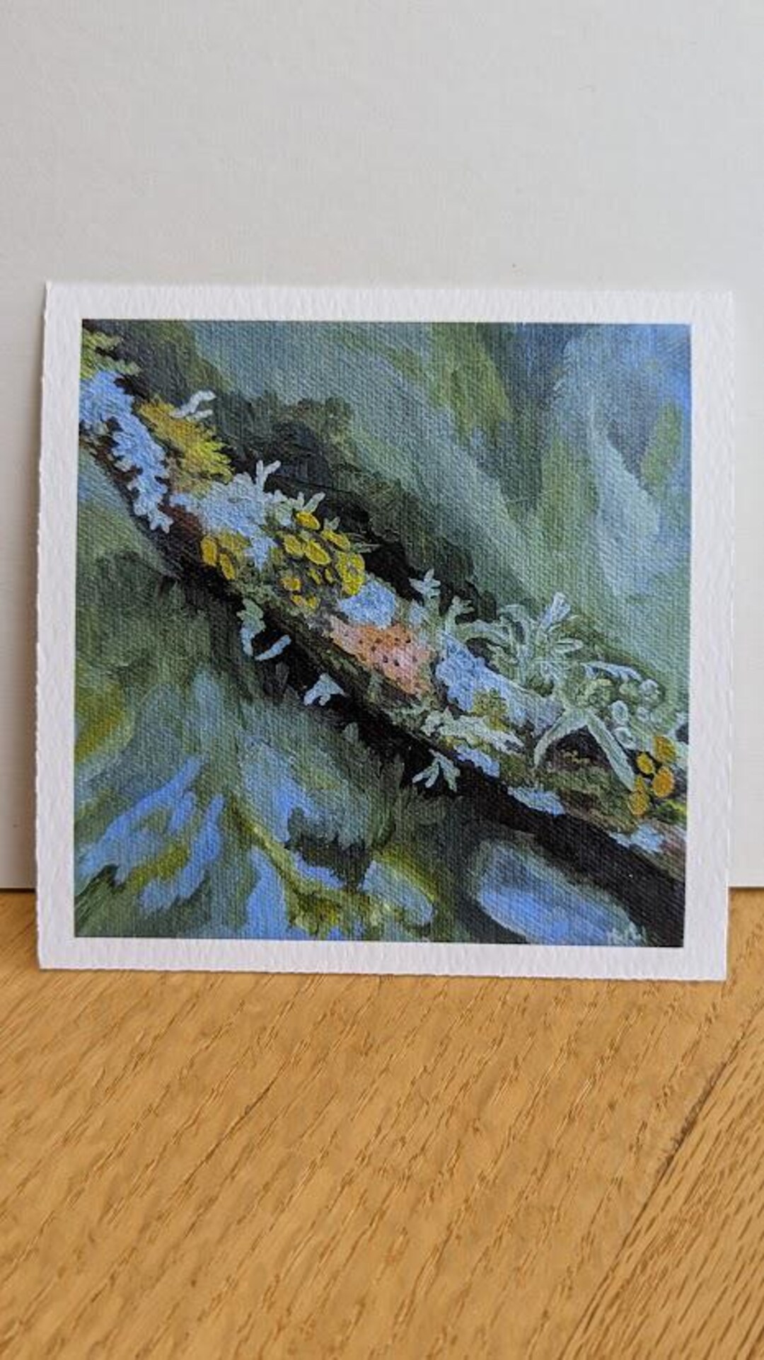 Lichen Print | Moss Print - Etsy