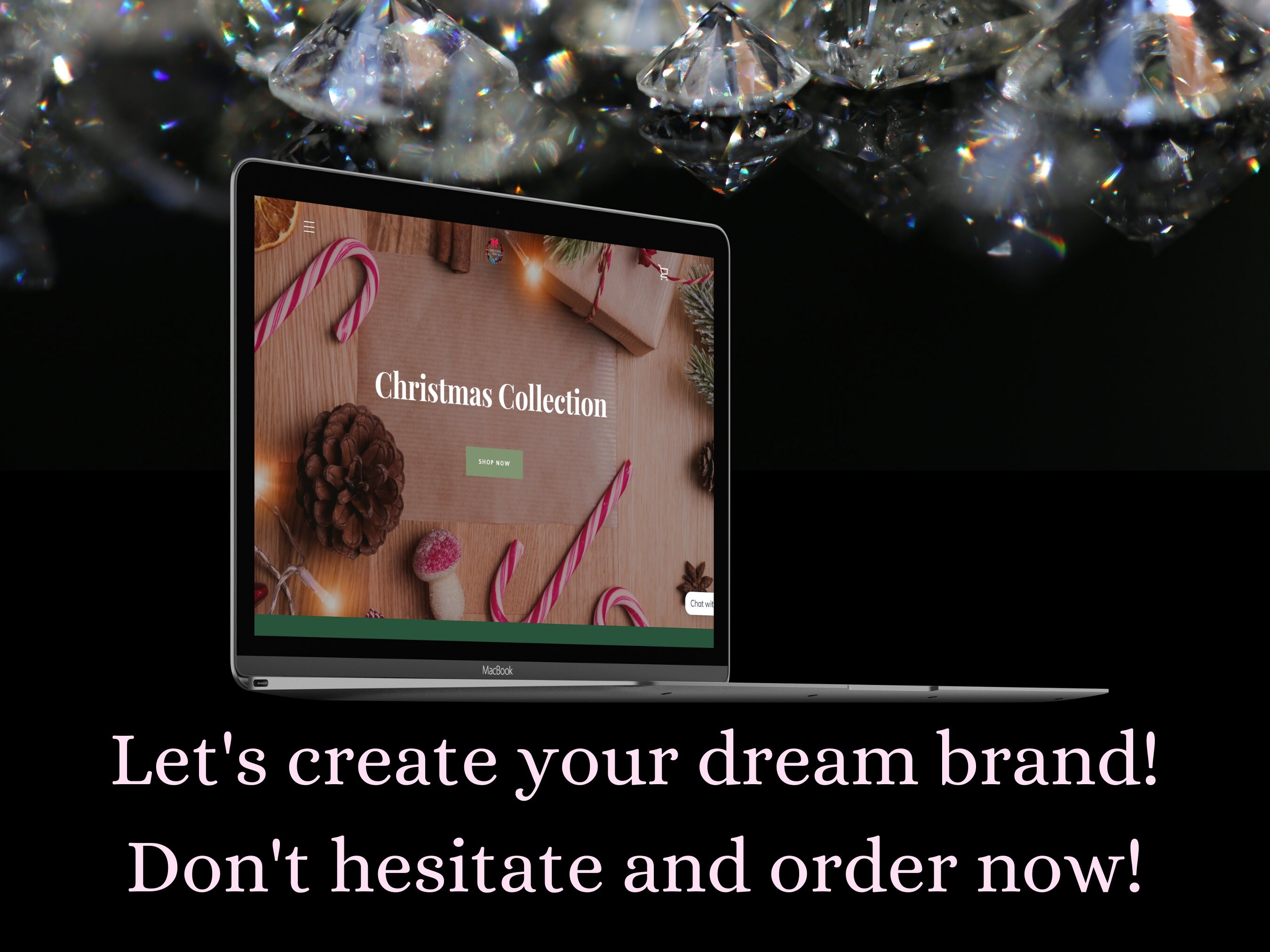 Christmas Theme Shopify Website Template | Custom Boutique Website ...