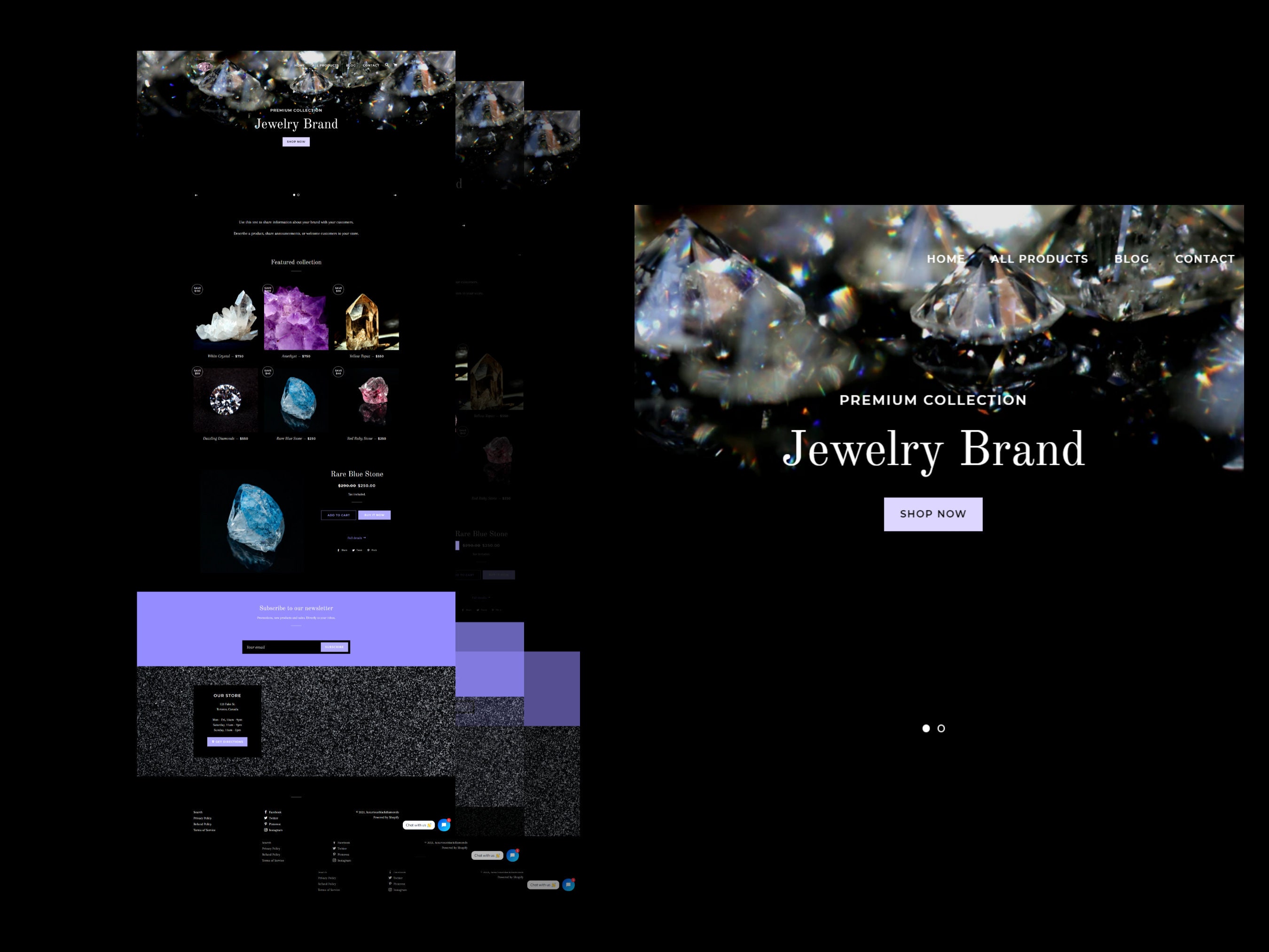 Custom Shopify Website Template for Your Business Custom Boutique ...