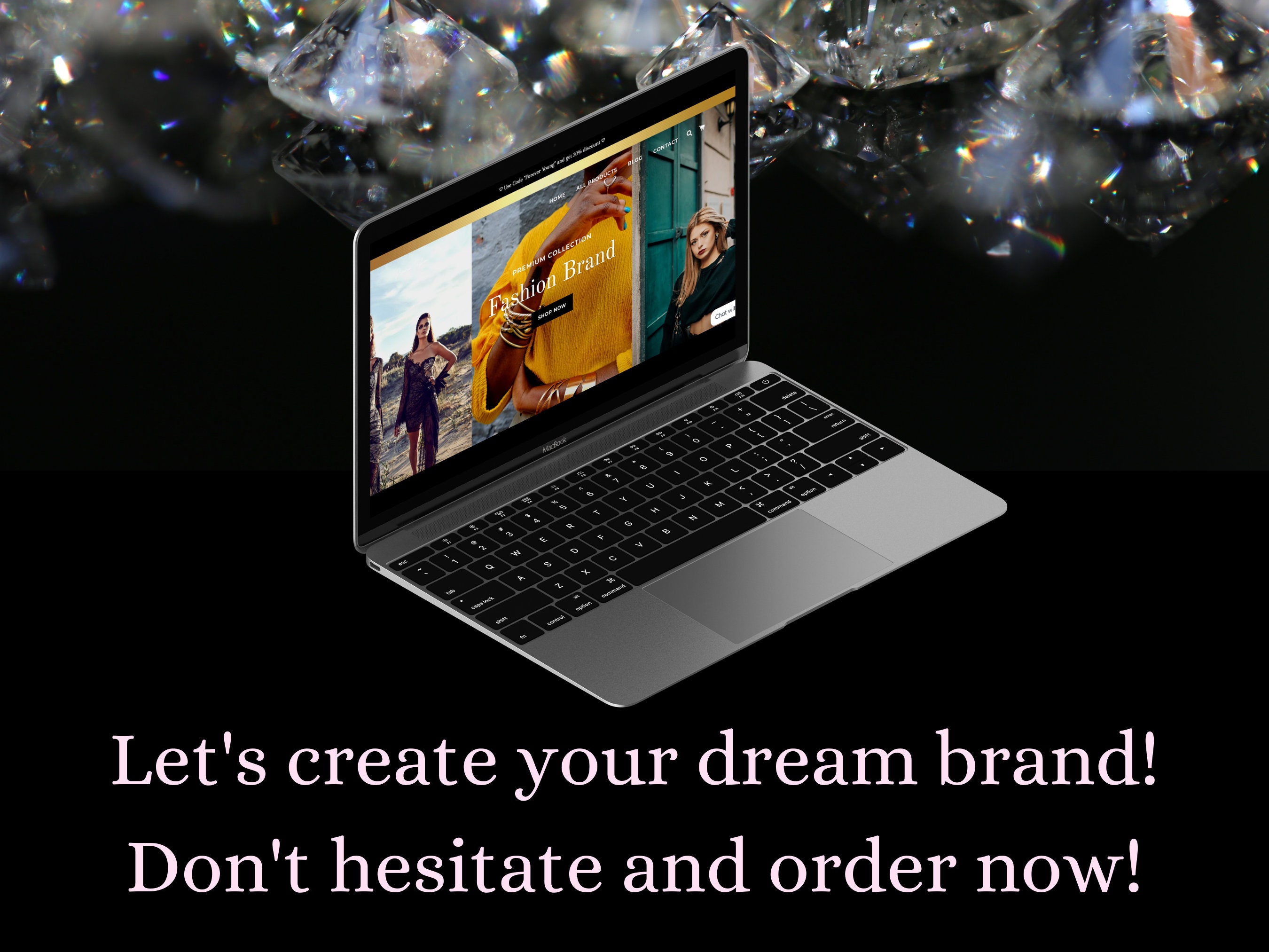 Custom Shopify Website Template for Your Business Custom Boutique ...