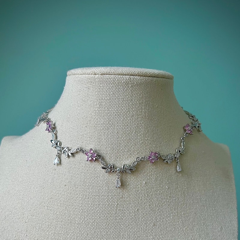 Flower Choker - Etsy