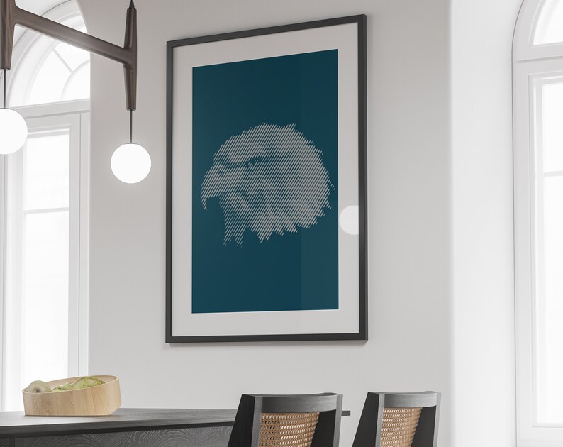 Eagle Halftone as Vector Graphic | Plotter File | AI Svg Eps Png Dxf ...