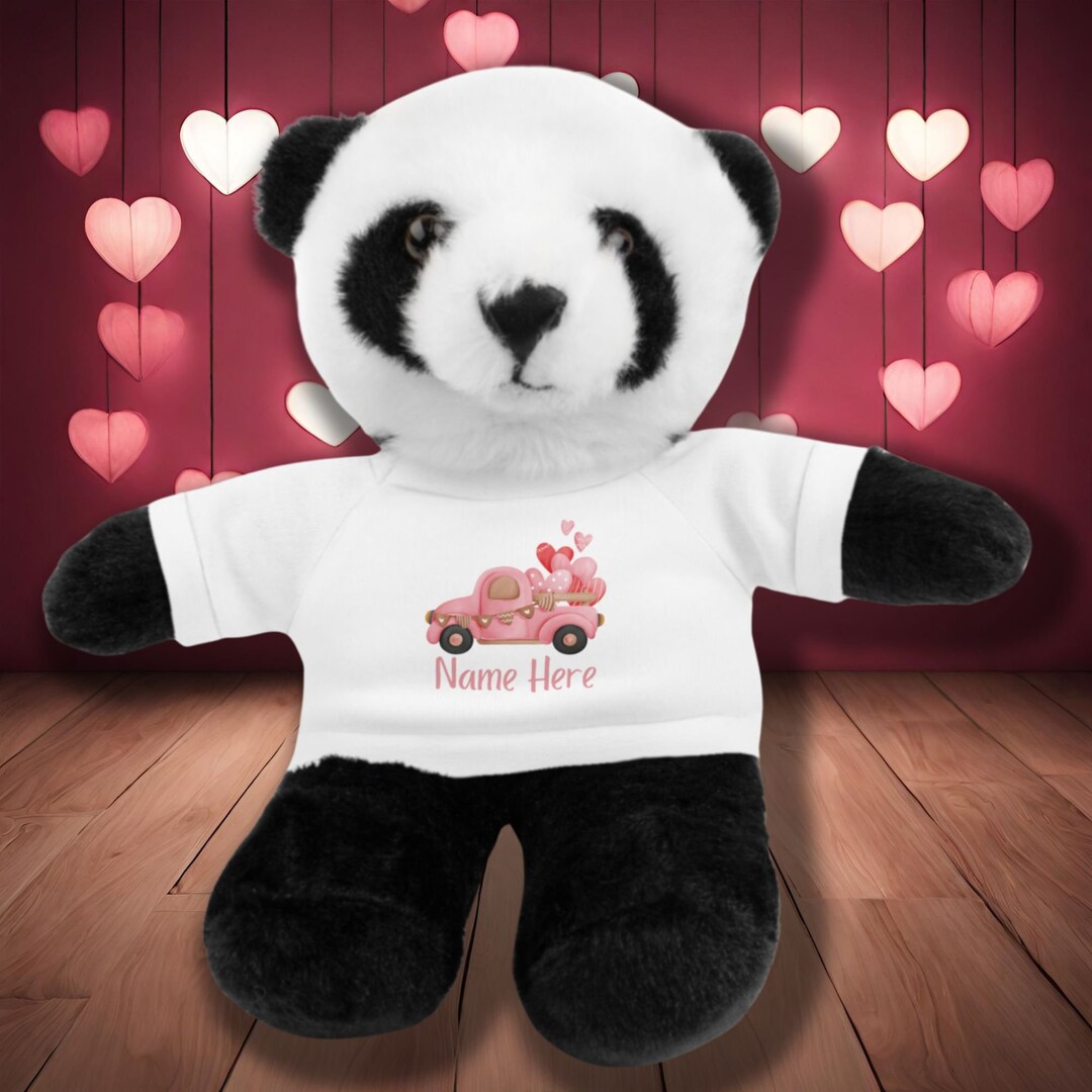 Valentine Stuffed Animals With Tee Gift for Valentines Day Anniversary ...