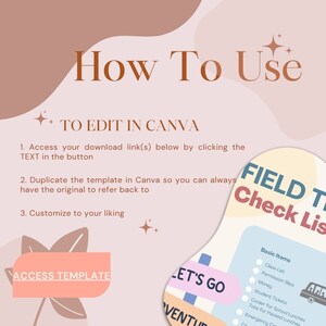 Teacher Checklist I Field Trip Teacher Checklist I List I Digital ...