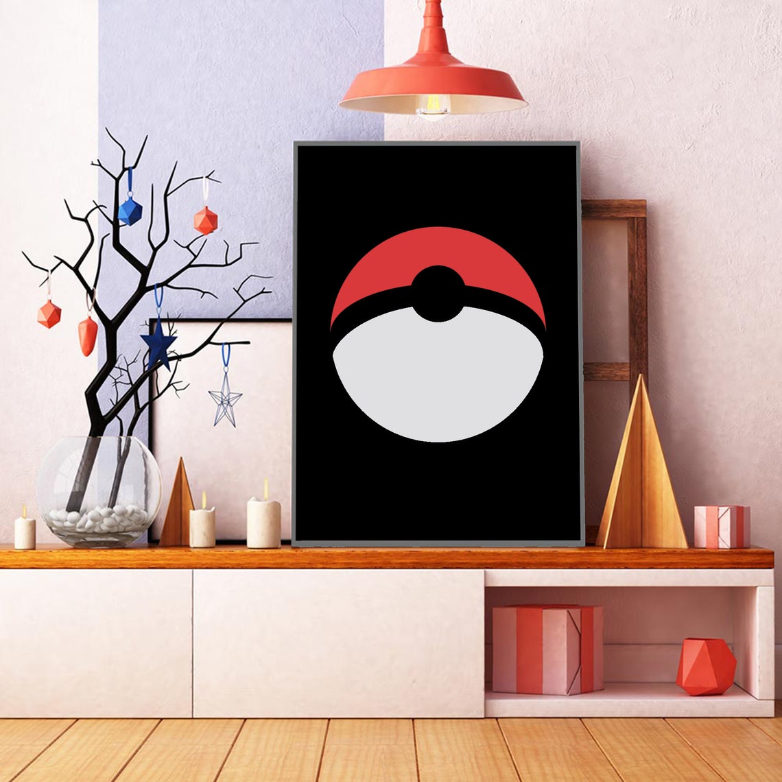 Affiche Pokémon Pokeball Poster Affiche Master Ball Art mural pour ...