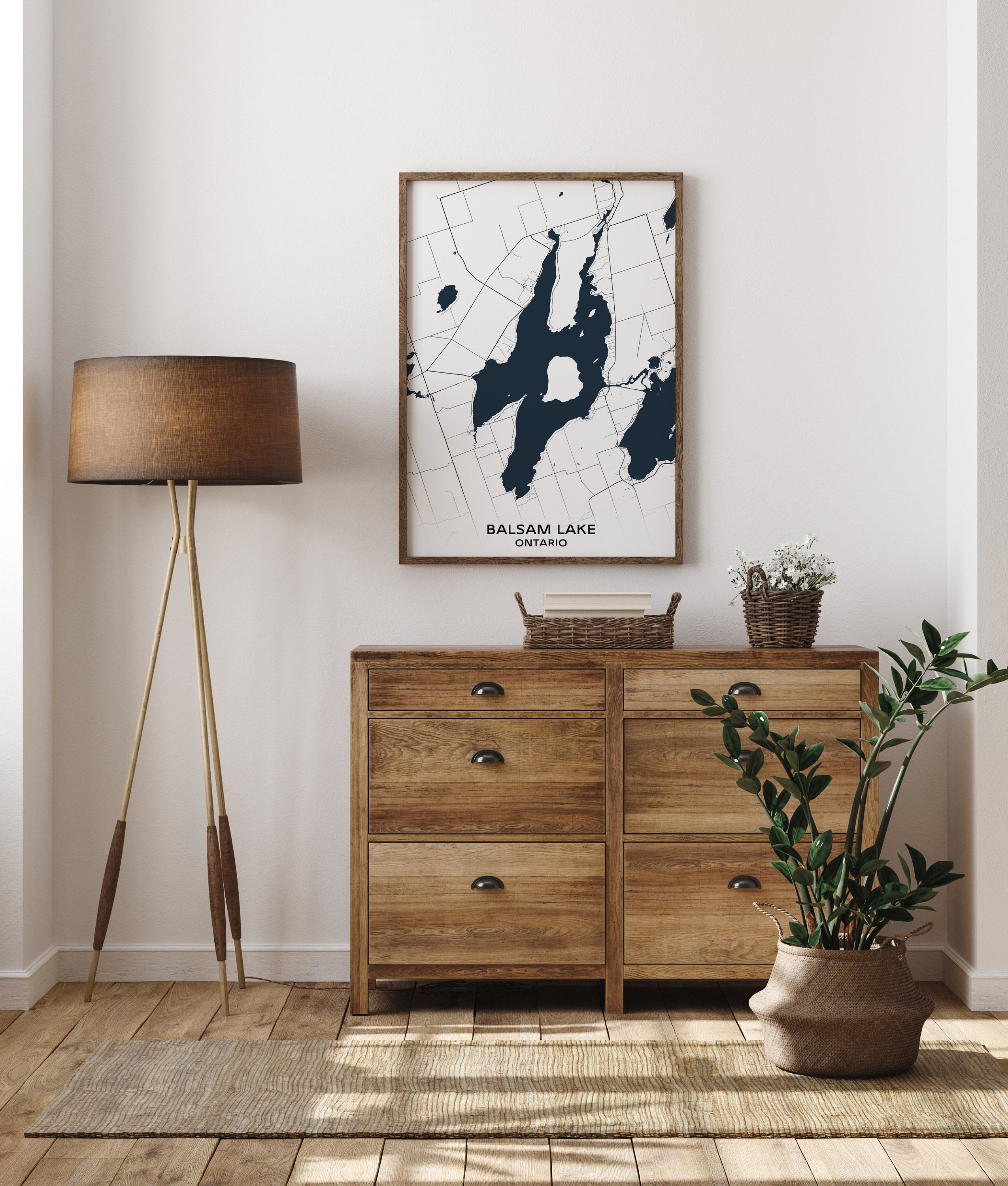 Map Poster Custom Lake Map Custom Map Print Personalized - Etsy