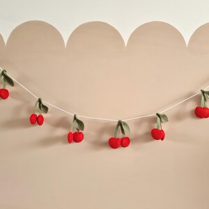 Cherries Nursery Decor, Cherries Garland, Cherries Wall Hanging ...