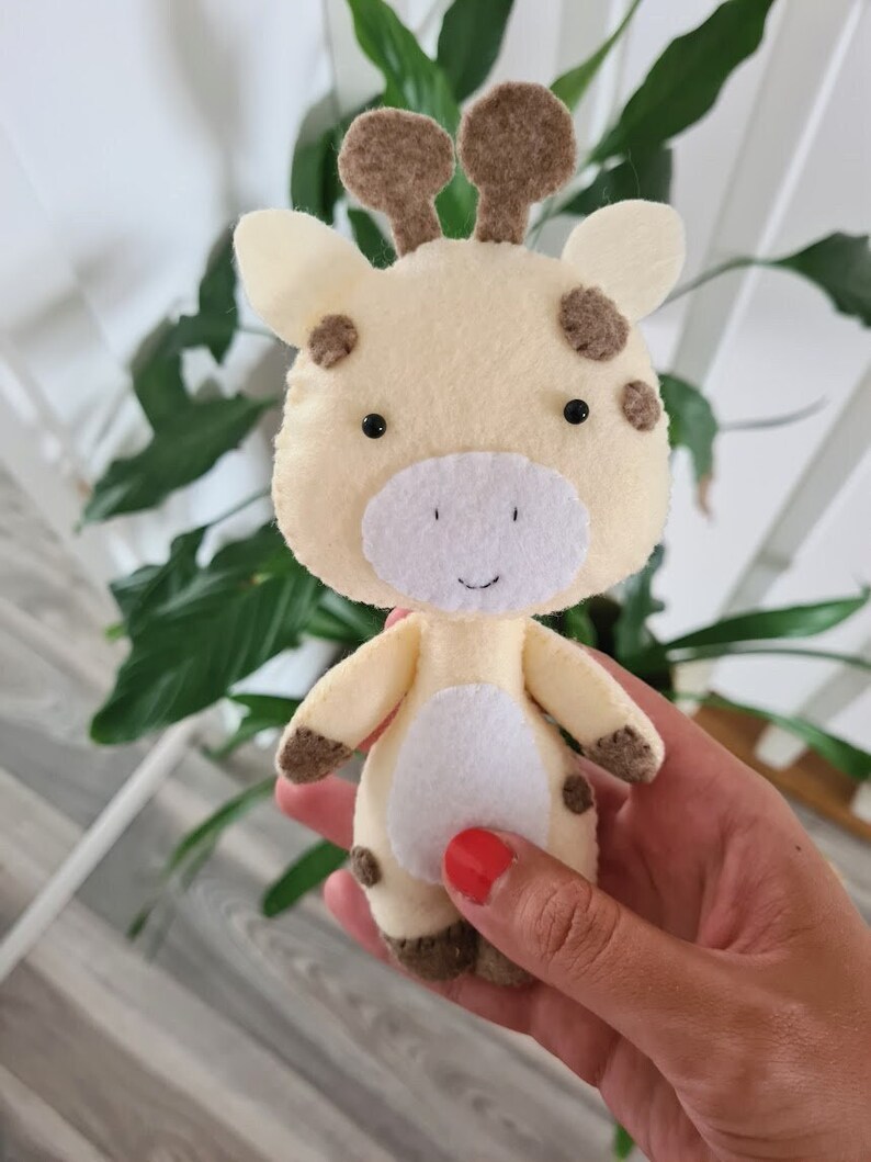 Cuddly Giraffe Toy Back to School Gift Neutral Toy for Baby - Etsy