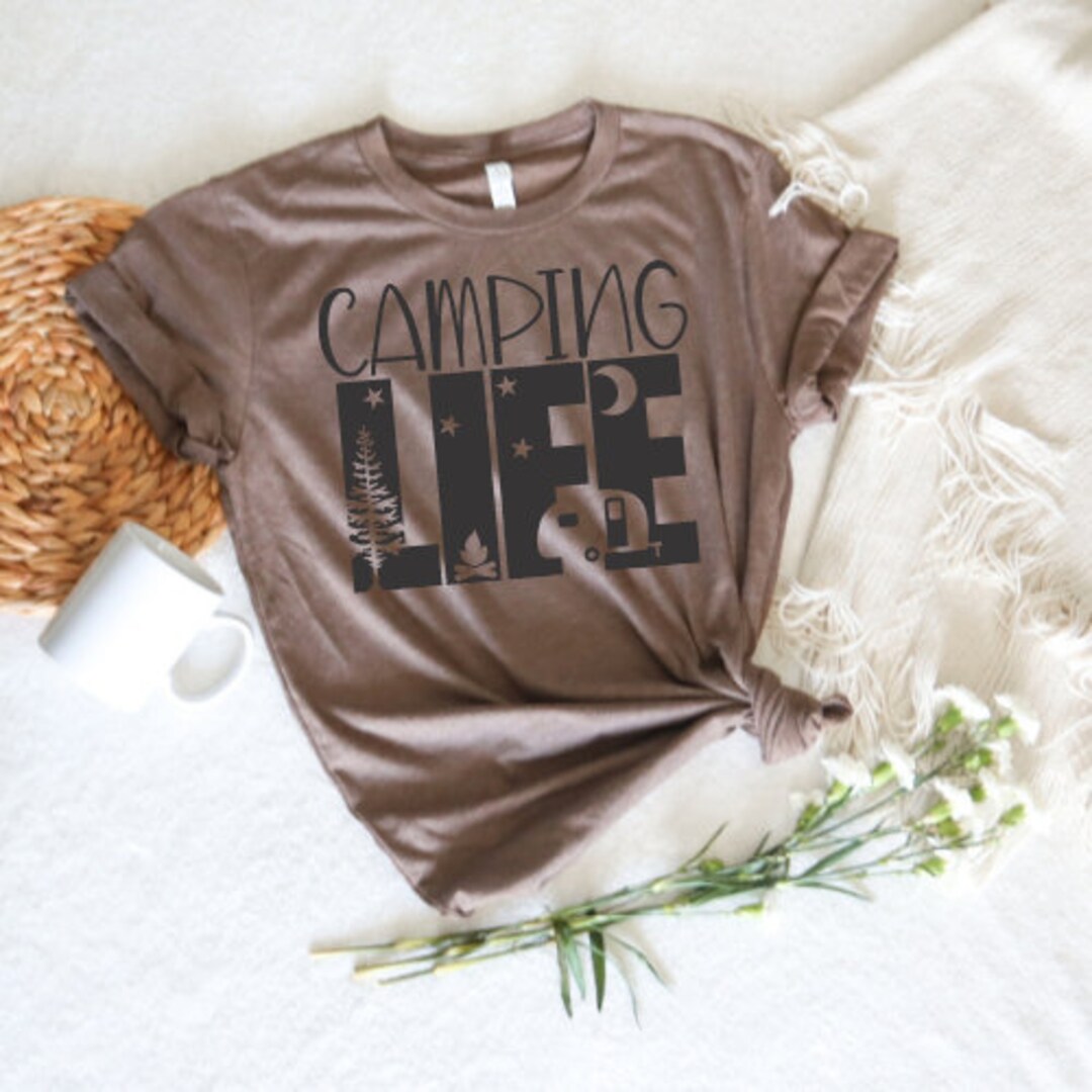 Camp Life Shirts, Camping Life Shirts, Summer Camp Vacation Shirts ...