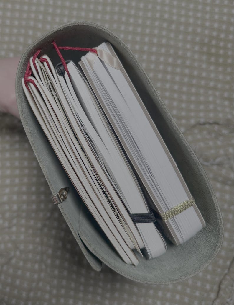 A5 Leather Journal Template: DIY Pattern (digital Download) / Louise ...