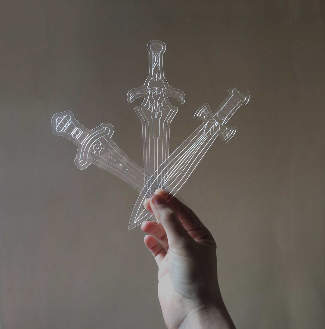 Fantasy Sword Bookmark Set of 3 - Etsy