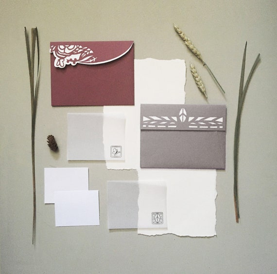 Veiled Marsh Handmade Letter Writing Set Snail Mail Kit | Etsy