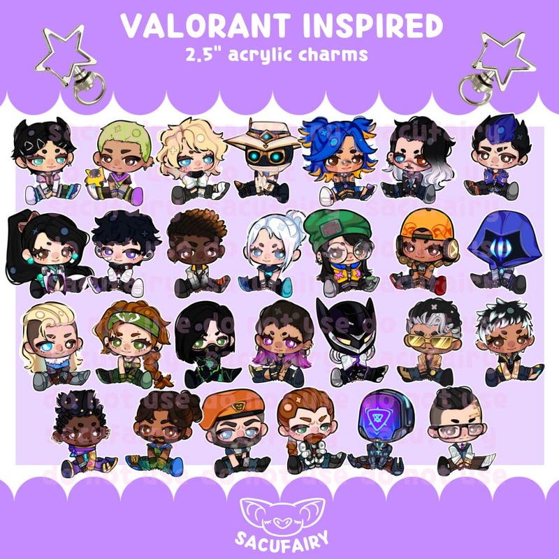 Valorant Stickers - Etsy