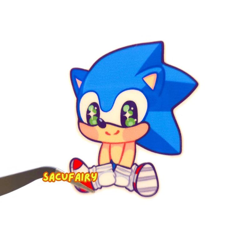 Hedgehog and Friends Inspired 2in Vinyl Glossy Stickers - Etsy