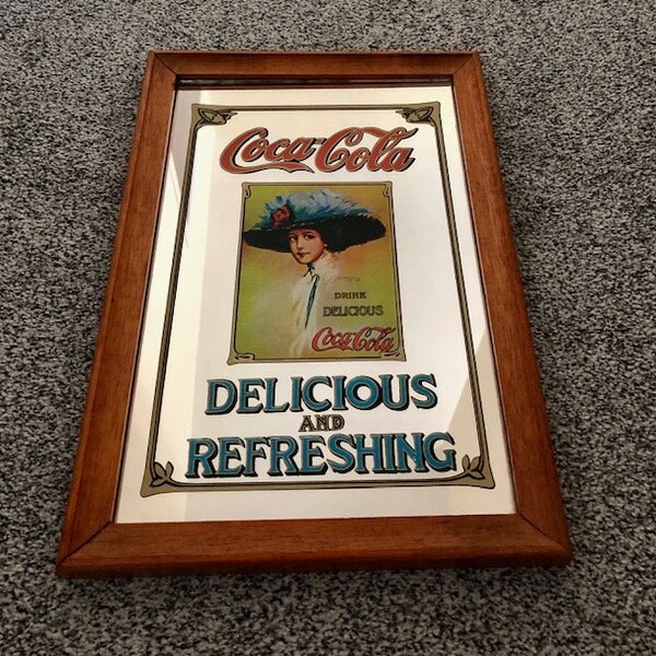 Coca Cola Mirror - Etsy