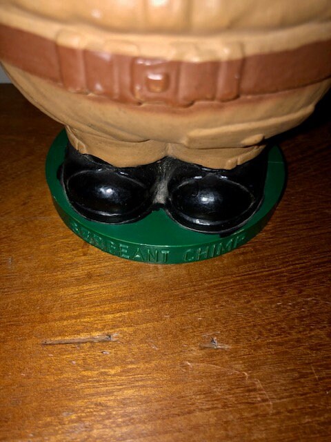 Vintage PG Tips Sergeant Chimp Money Box - Etsy