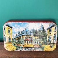 Lithographed Sheet Metal Box / French Cookie Box / Themes: Children ...