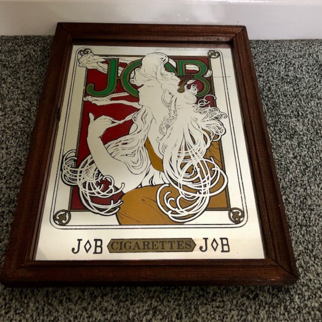Vintage Job Advertising Mirror - Etsy