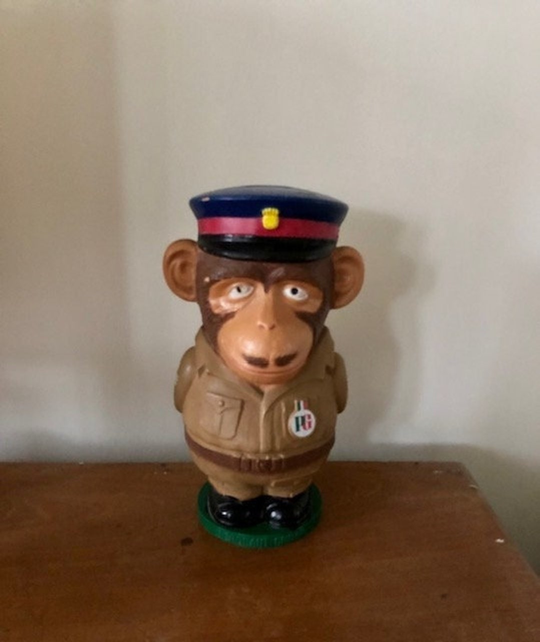 Vintage PG Tips Sergeant Chimp Money Box - Etsy