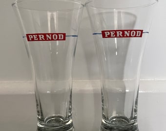 Pernod Glasses - Etsy