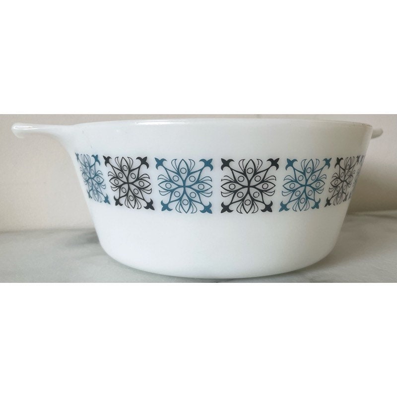 Vintage JAJ Pyrex Chelsea Casserole Bowl - Etsy