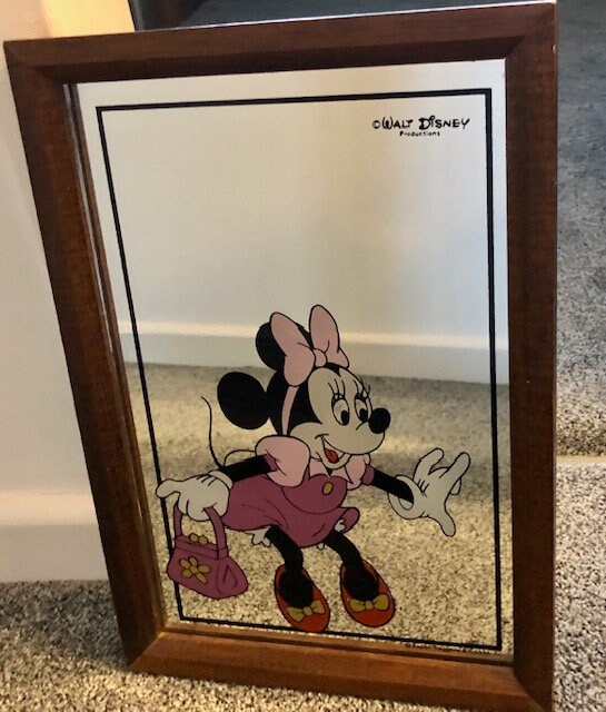 Vintage Disney Minnie Mouse Mirror Aspell Saggers & Co Ltd - Etsy