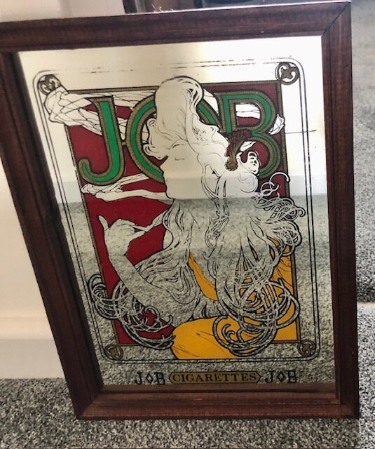 Vintage Job Advertising Mirror - Etsy