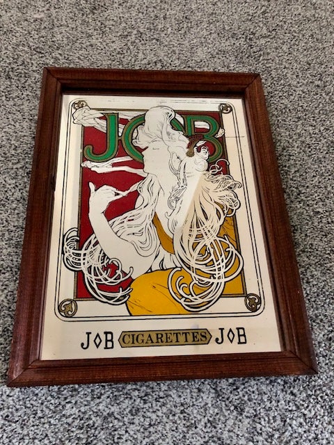 Vintage Job Advertising Mirror - Etsy