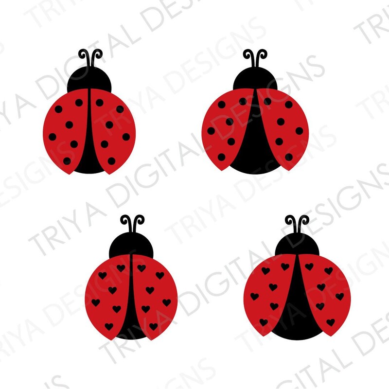 Lady Bug Clip Art - Etsy