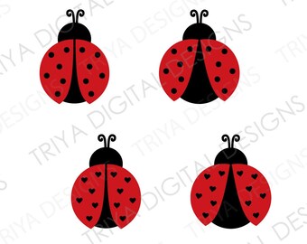 Lady Bug Clip Art - Etsy