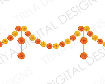 Marigold String Png - Etsy