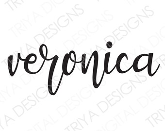 Veronica Name - Etsy
