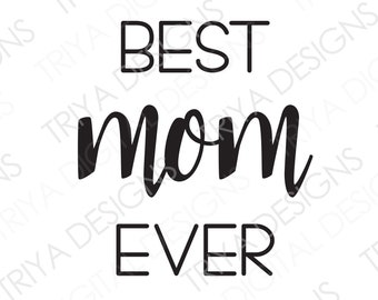 Cursive Mom Svg | Etsy
