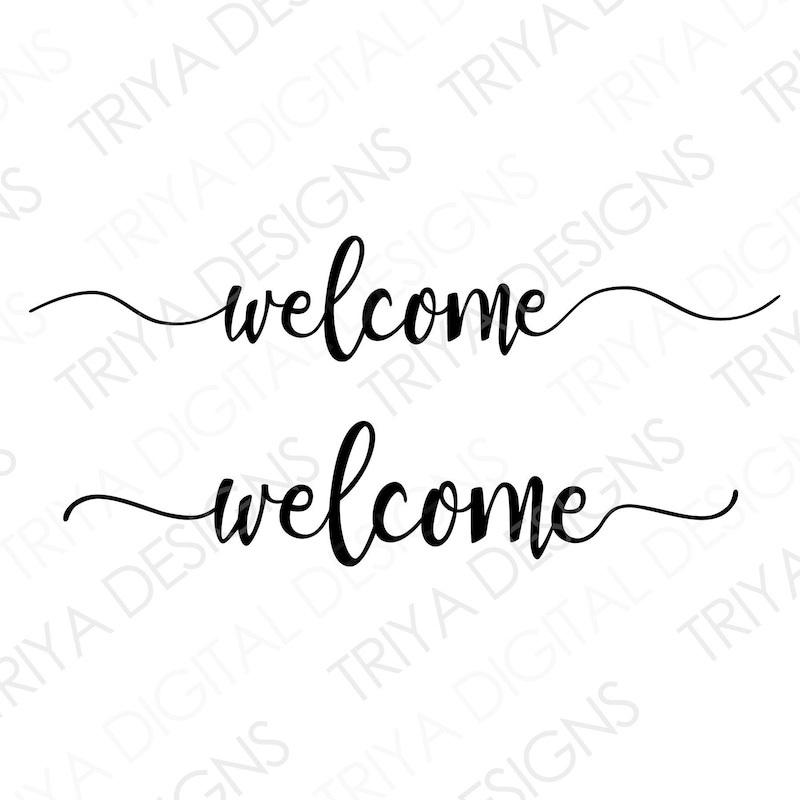 Welcome Svg - Etsy