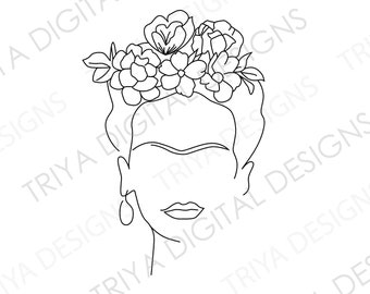 Frida Digital Print - Etsy