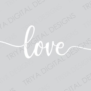 Love SVG | Love, Wedding SVG Cut Files | Valentine's Day Svgs | Hand ...