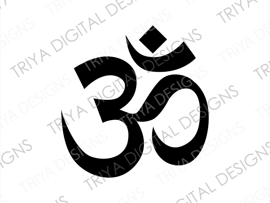 Om Symbol SVG Cut File Aum SVG Files Instant Digital DOWNLOAD - Etsy