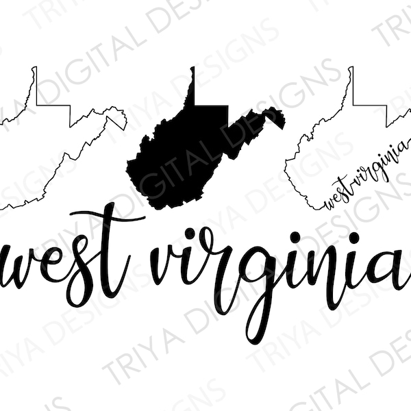 West Virginia - Etsy