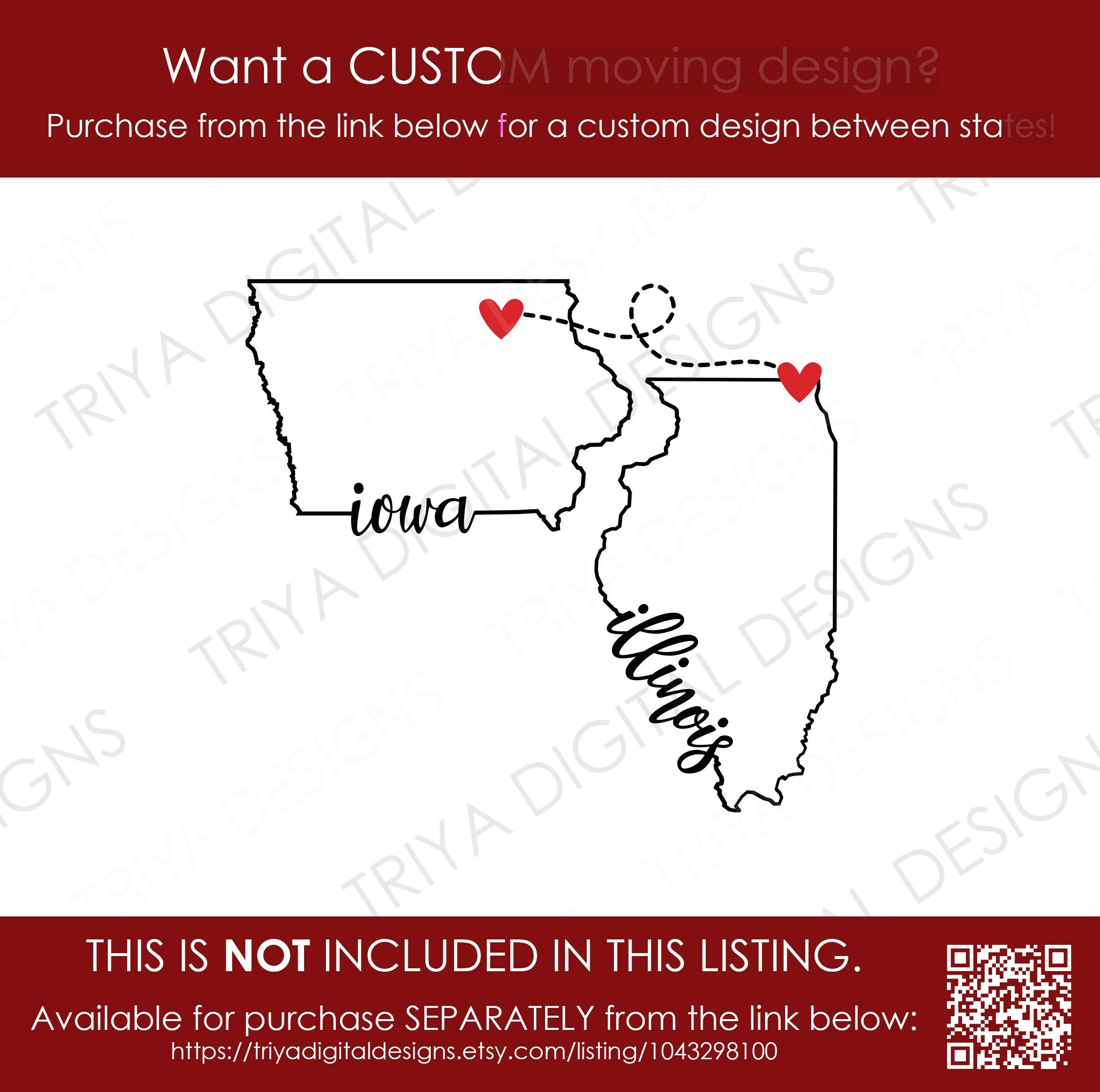 Illinois SVG Bundle | Illinois Outline With Text Cut File | State of ...