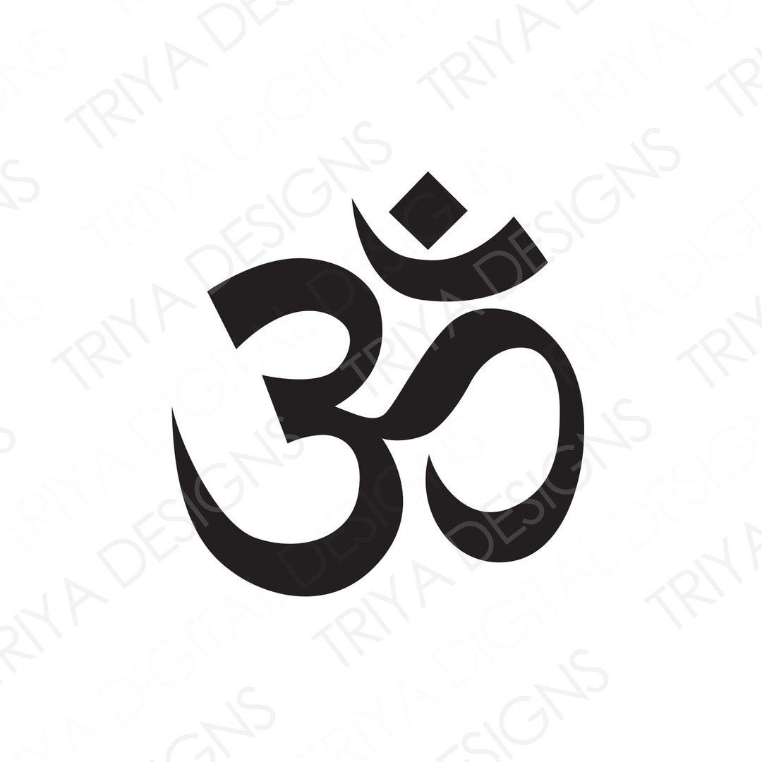 Om Symbol SVG Cut File Aum SVG Files Instant Digital DOWNLOAD - Etsy
