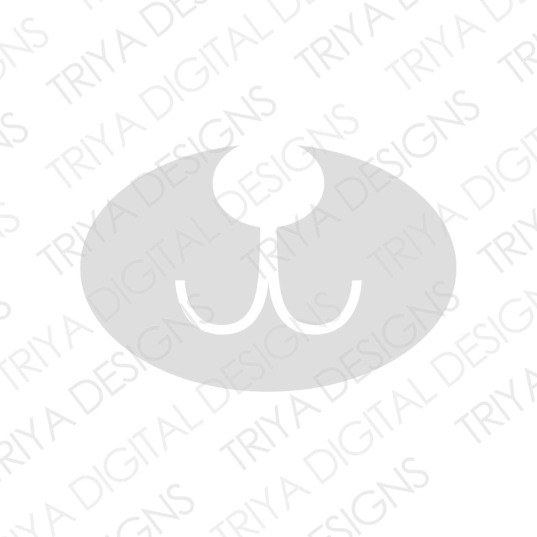 Halloween Face Mask SVG Cut Files PNG Printable File - Etsy