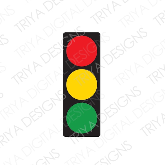 Semáforo SVG Corte Archivo / Semáforo PNG / Rojo Amarillo - Etsy México