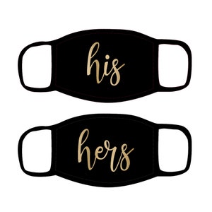 His and Hers SVG Cut File | His & Hers PNG | Hand Lettered Cursive Text ...