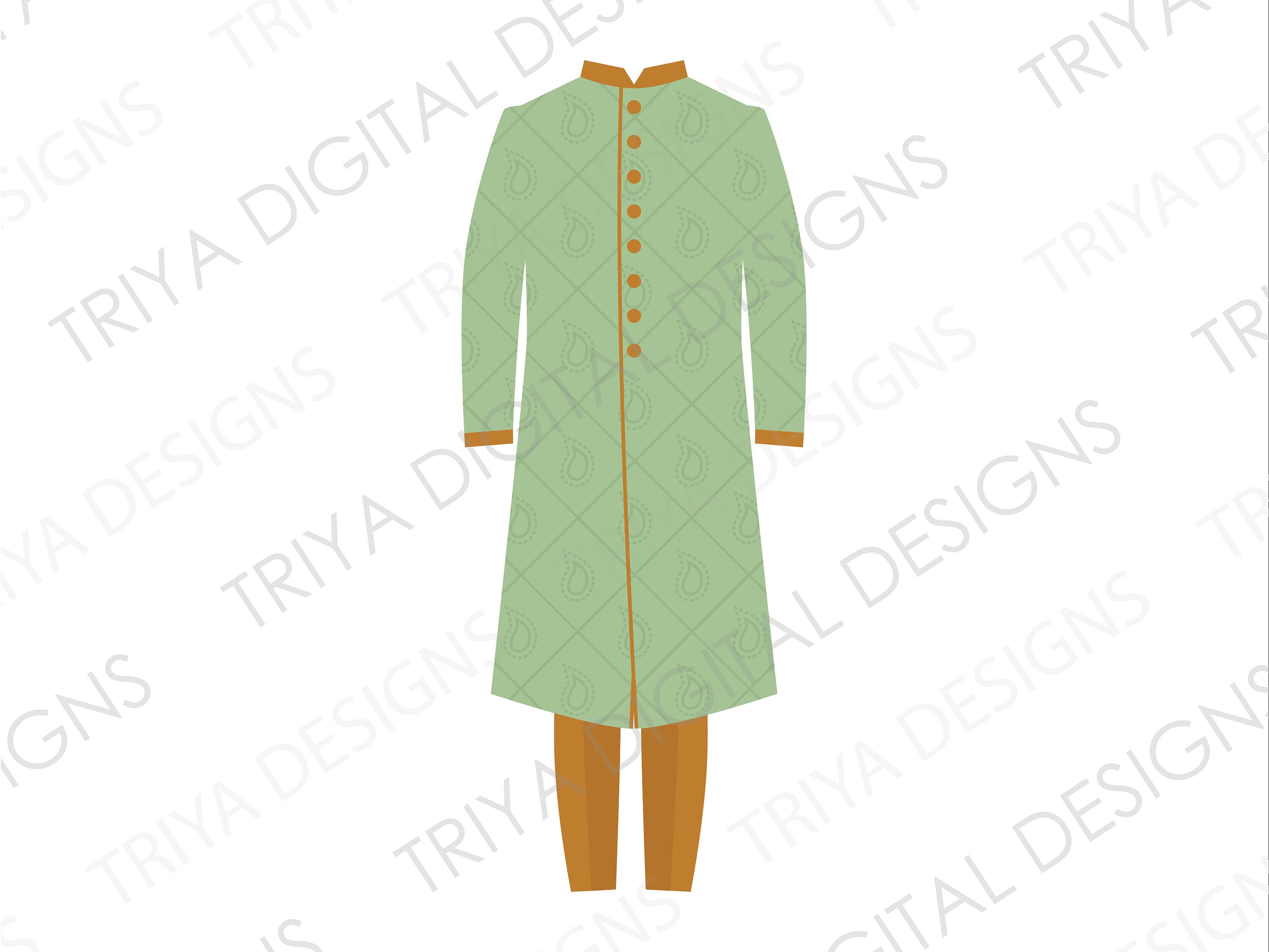 Indian Wedding Sherwani Groom Suit SVG Cut File Groom - Etsy Canada