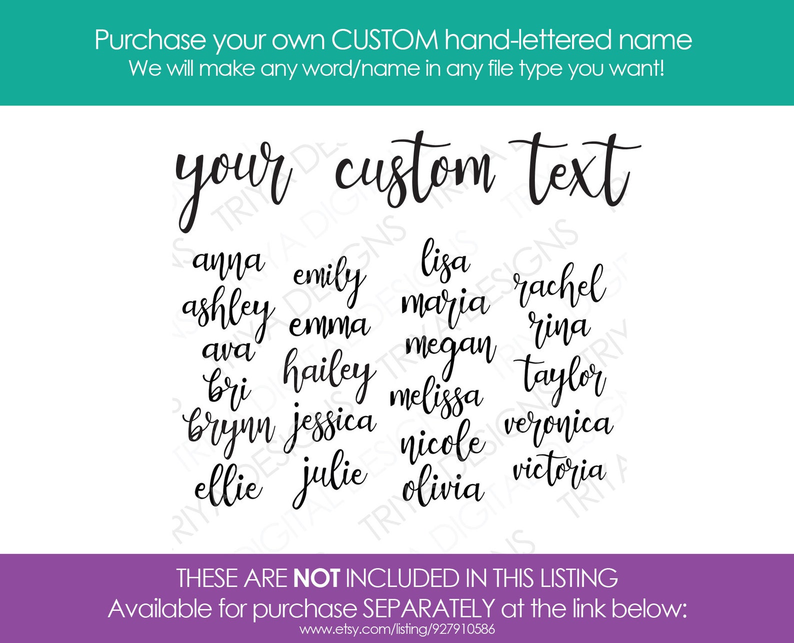 Melissa SVG Melissa Hand Lettered Cursive Text Custom - Etsy