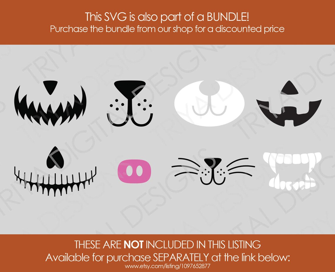 Vampire Teeth SVG Cut File | PNG Printable File | Vampire Fangs for ...