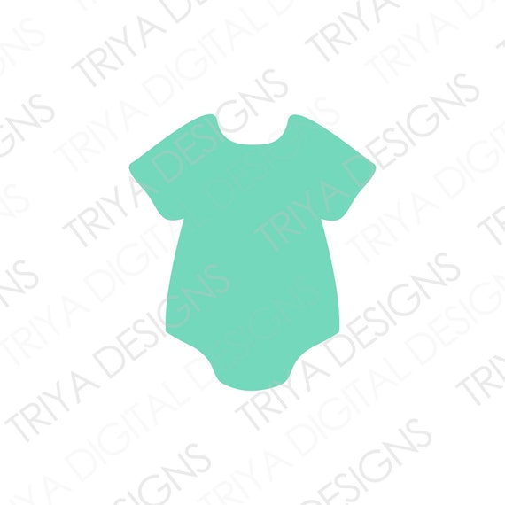 Onesie SVG Cut File Baby Onesie SVG Files Baby Outfit - Etsy